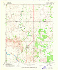 1969 Map of Cleo Springs, OK — High-Res | Pastmaps